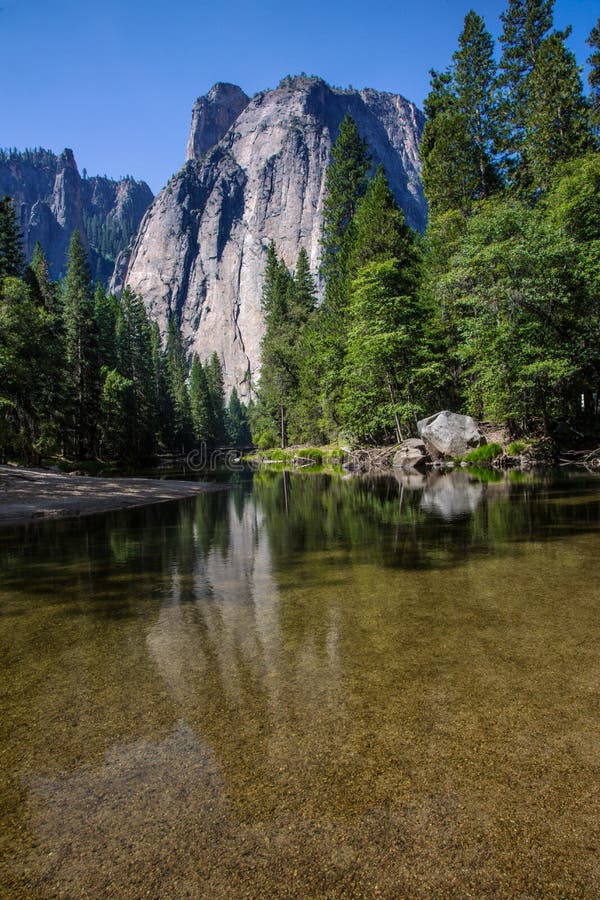 Yosemite portrait stock image. Image of geology, scenery - 28965773