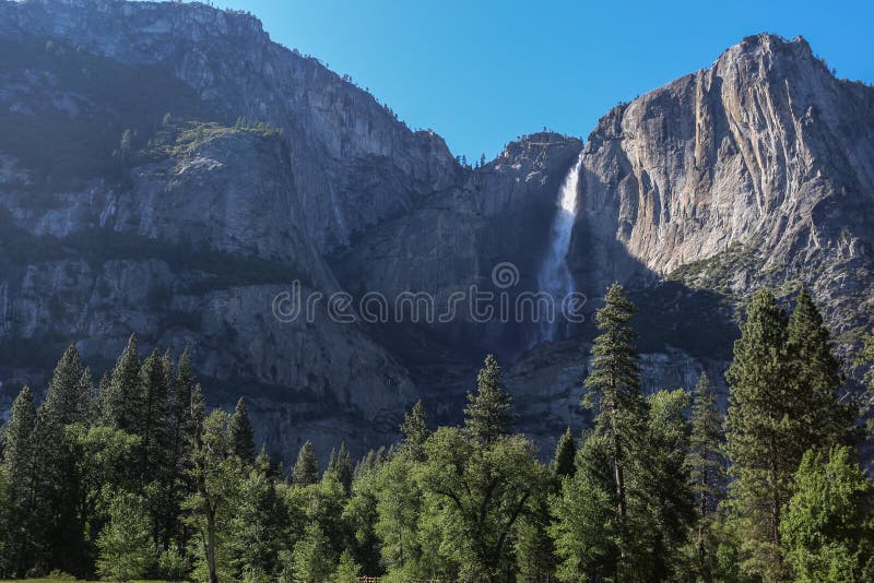 Yosemite valley Fall stock image. Image of glacier, creek - 35494687