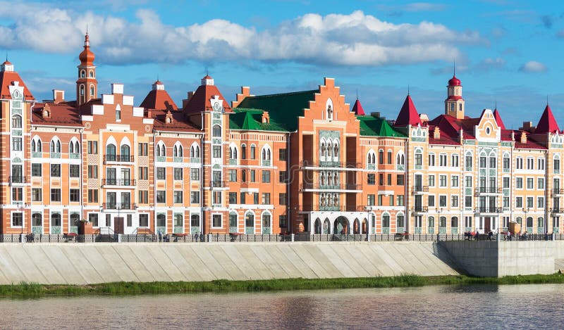 Yoshkar-Ola city. Russia stock image. Image of russian - 78491447