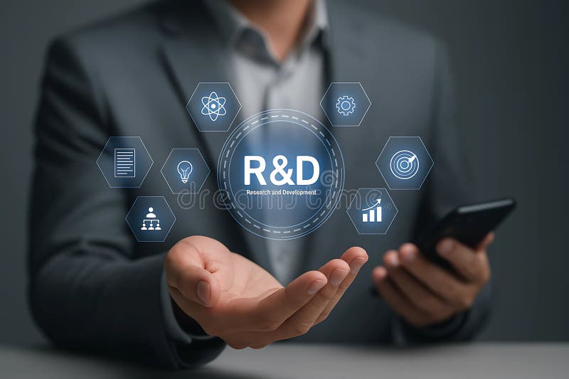 Entrepreneurs Use the R&D Symbol for Research and Development in ...