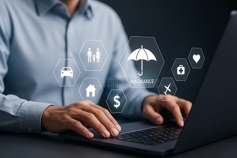 Insurance: Types of Insurance for Auto, Home and Health Stock ...