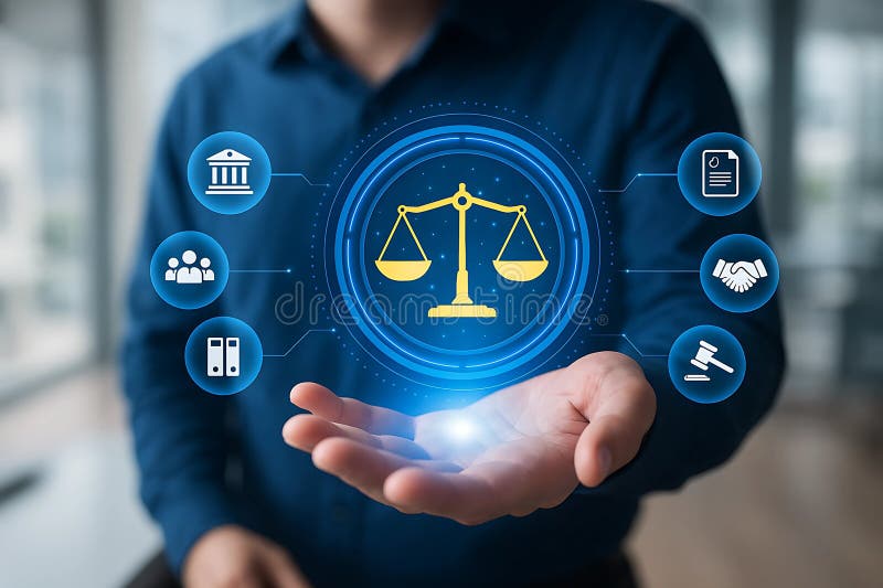 Mastering Justice: the Future of Legal Technology Unveiled Stock ...