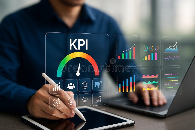 Drive Success: Master Business KPIs with Smart Analytics Stock ...