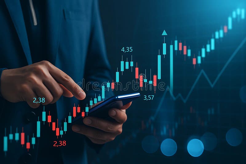 Advanced Stock Market Analysis on Mobile: Real-Time Candlestick Chart ...