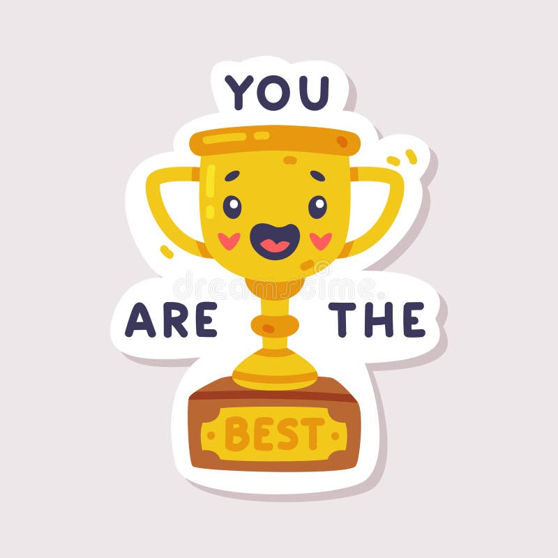 Positive Sticker Design with Give Me Five Saying and Hand Palm Vector ...