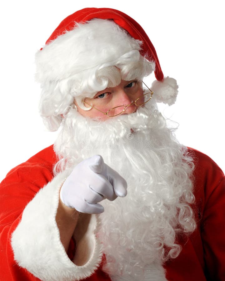 You Better Be Good! stock photo. Image of suit, christmas - 11745410