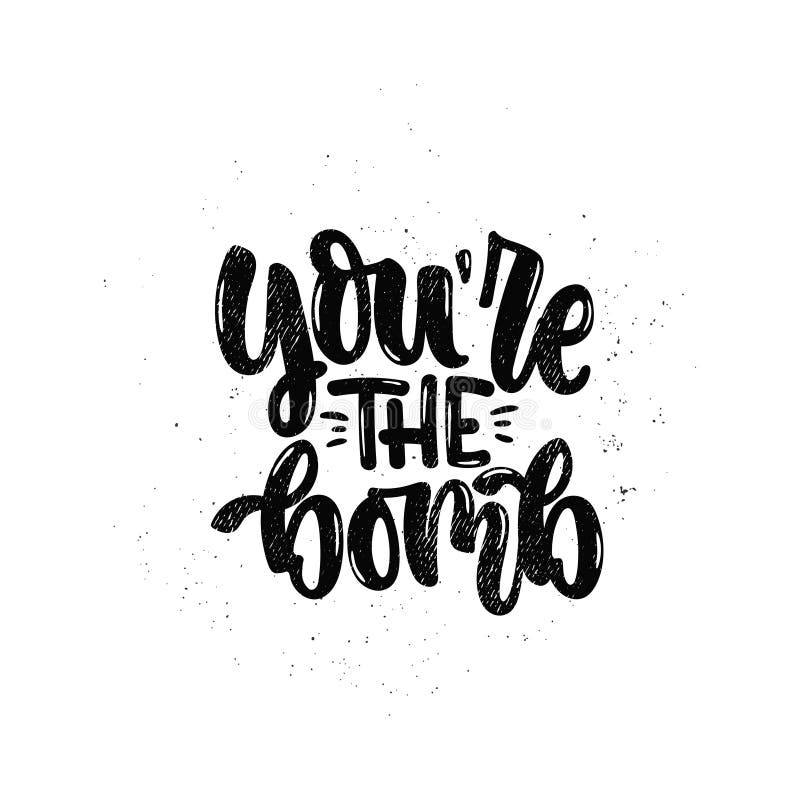 Lettering Bomb Stock Illustrations – 828 Lettering Bomb Stock ...
