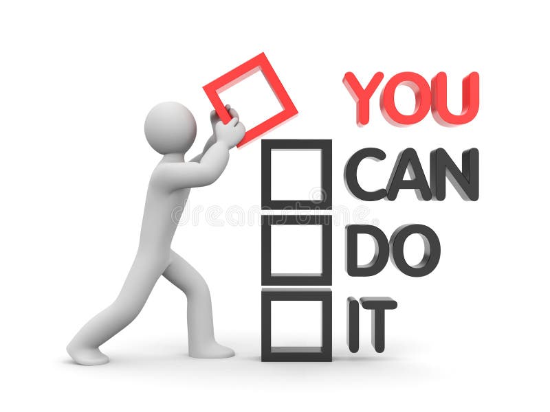 You can do it stock illustration. Illustration of pull - 47103091