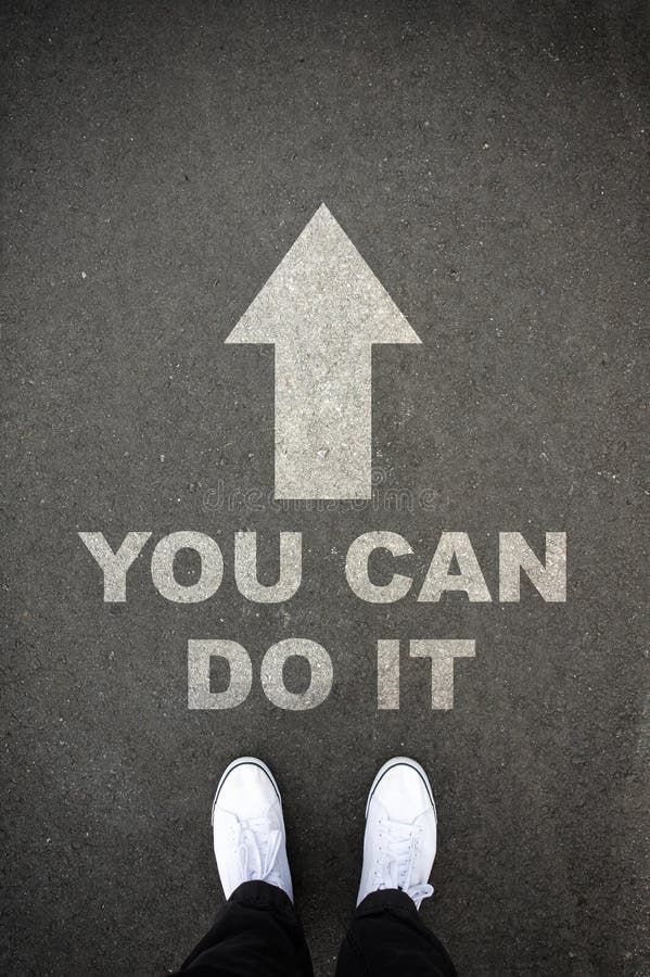 You can do it stock photo. Image of life, success, road - 71690838