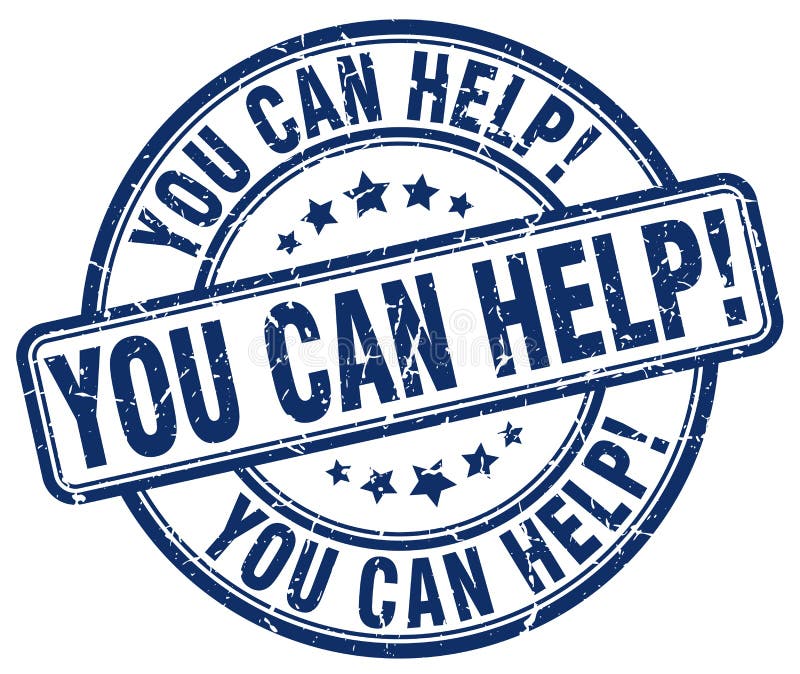 May I Help You Blue Box Grid Business Symbols Stock Illustration ...