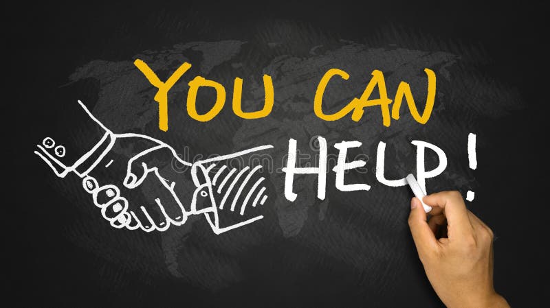 You can help stock photo. Image of education, service - 52796086