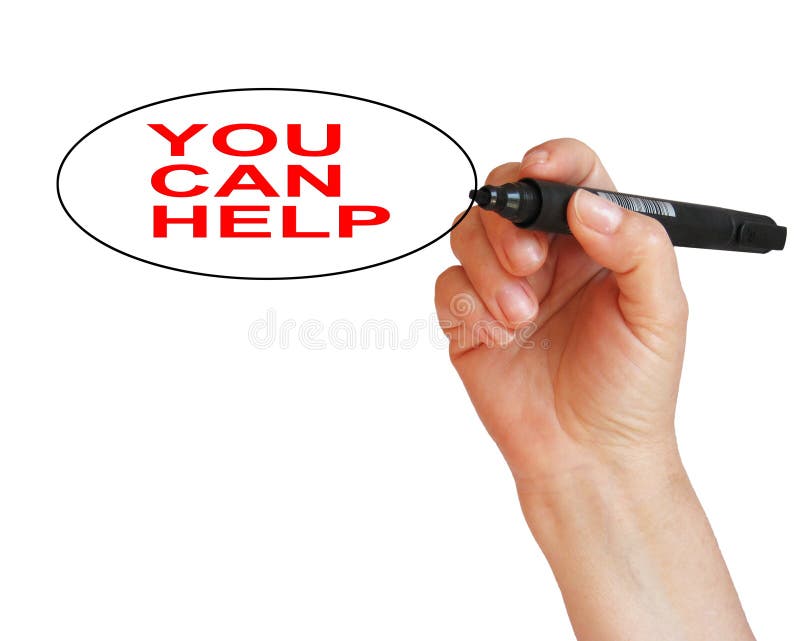 How can we help you stock photo. Image of drawing, assistance - 51790220