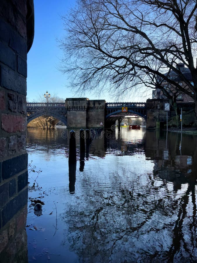 You Can See How Far the Water Has Spread Stock Photo - Image of england ...