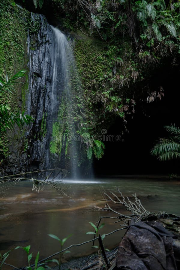You Can See this Small Waterfall Flowing Clean Water into the River ...