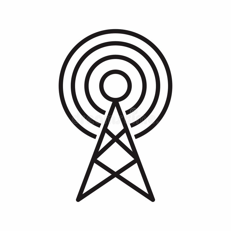 Broadcaster Outline Stock Illustrations – 156 Broadcaster Outline Stock ...