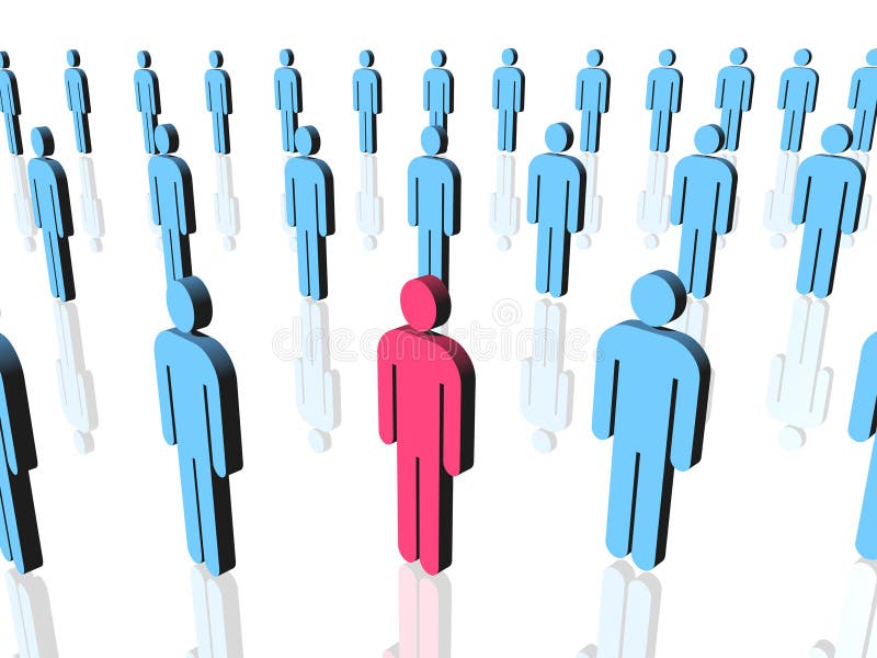 Individualism 3d Stock Illustrations – 172 Individualism 3d Stock ...