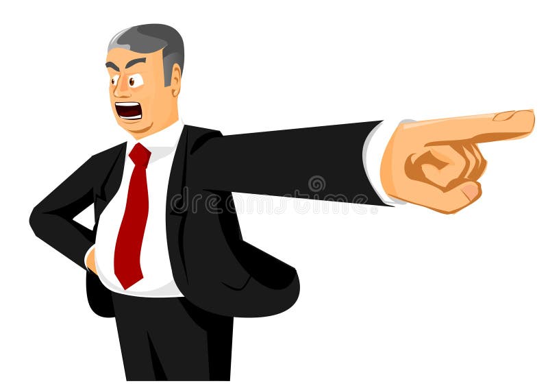 You are fired! stock vector. Illustration of rage, fired - 17808347