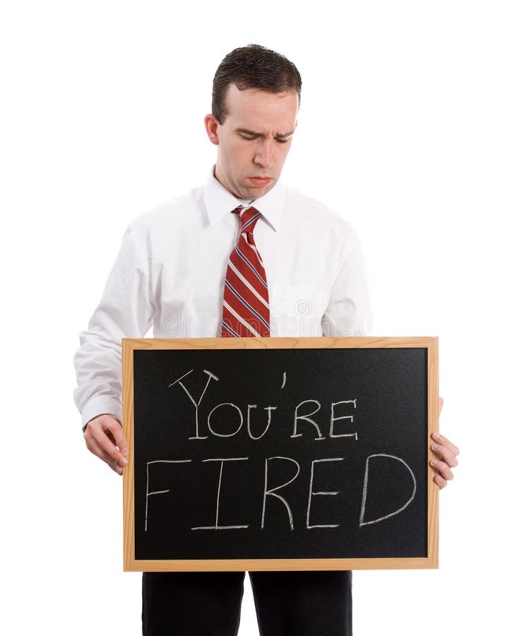 You are fired stock image. Image of isolated, letter - 15318287