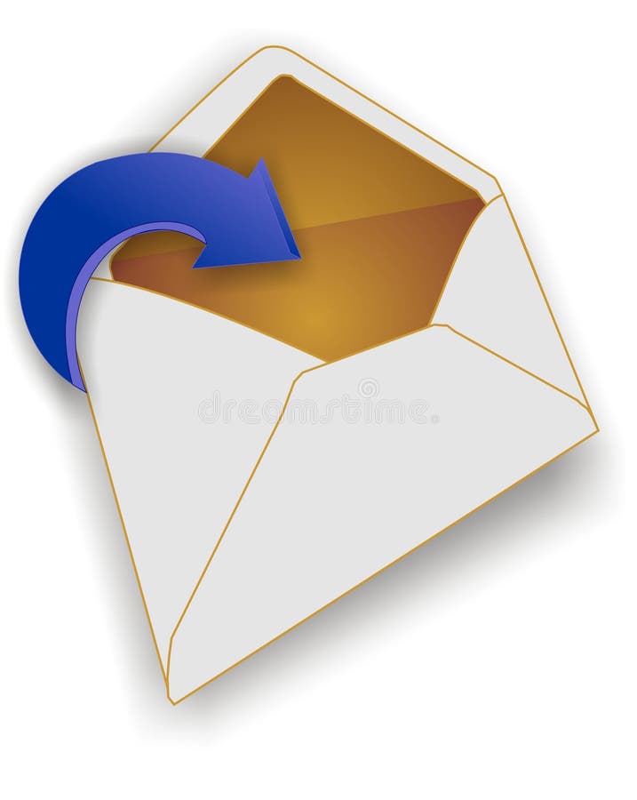 Mail and shield stock vector. Illustration of mail, isolated - 9496850