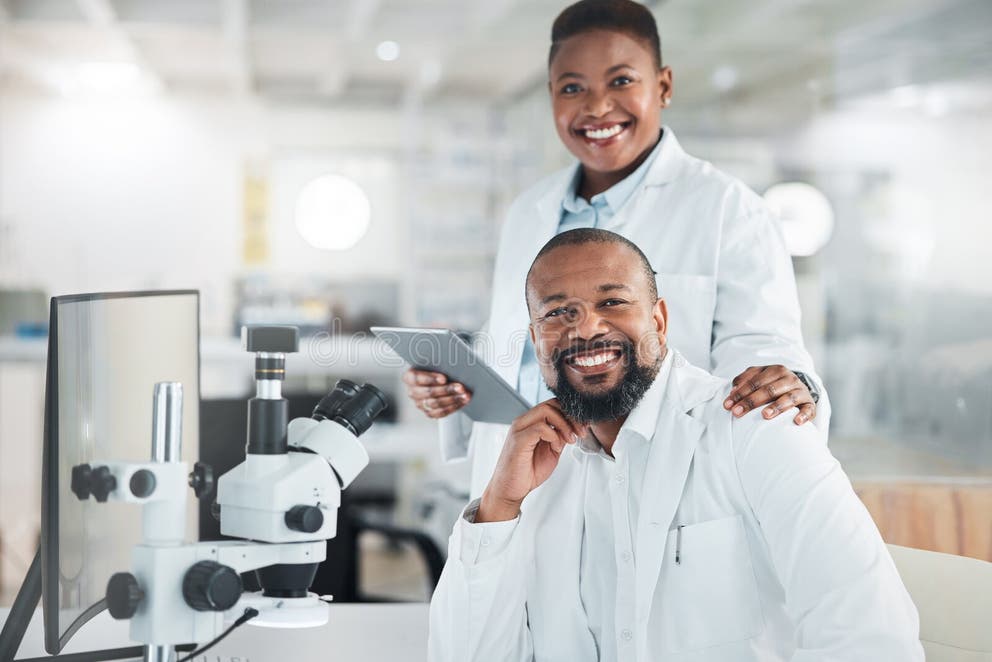 You Have To Be Very Precise when Working with Samples. Two Scientists ...