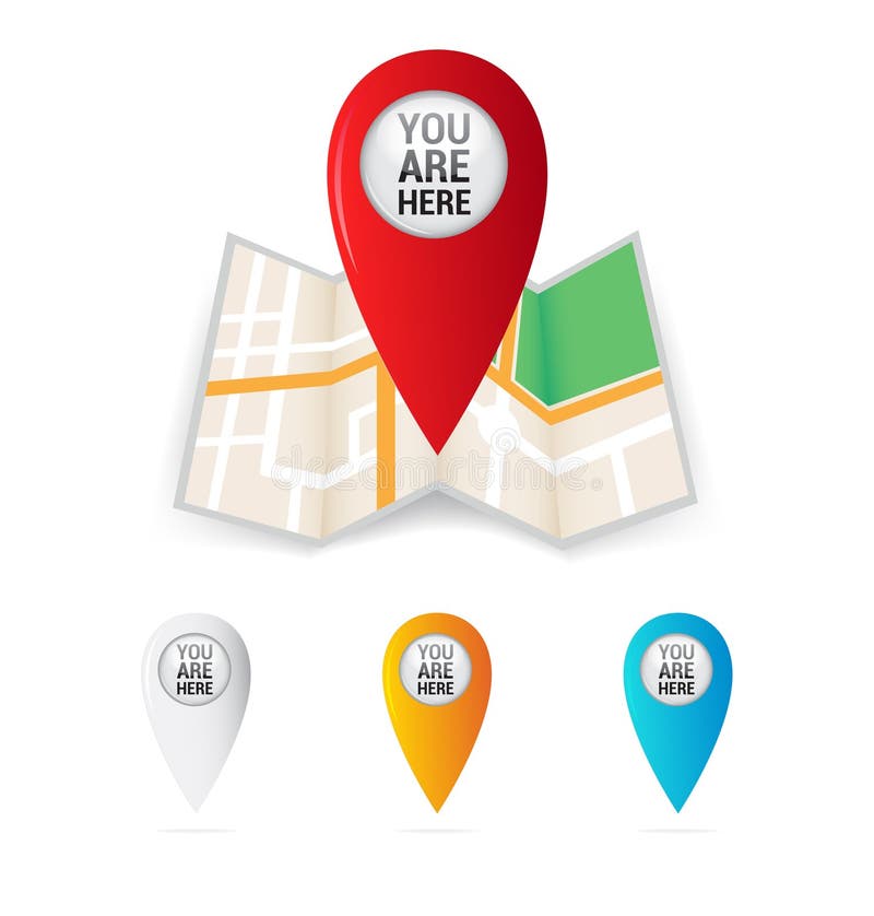 You Here Road Map Stock Illustrations – 279 You Here Road Map Stock ...