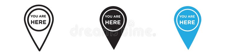You Here Map Symbol Stock Illustrations – 799 You Here Map Symbol Stock ...