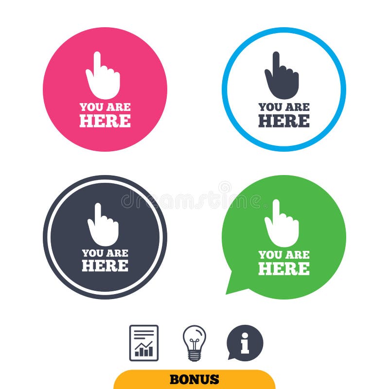 You Here Symbol Stock Illustrations – 3,498 You Here Symbol Stock ...