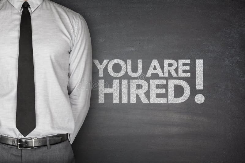 You are Hired stock photo. Image of communicate, index - 31704558