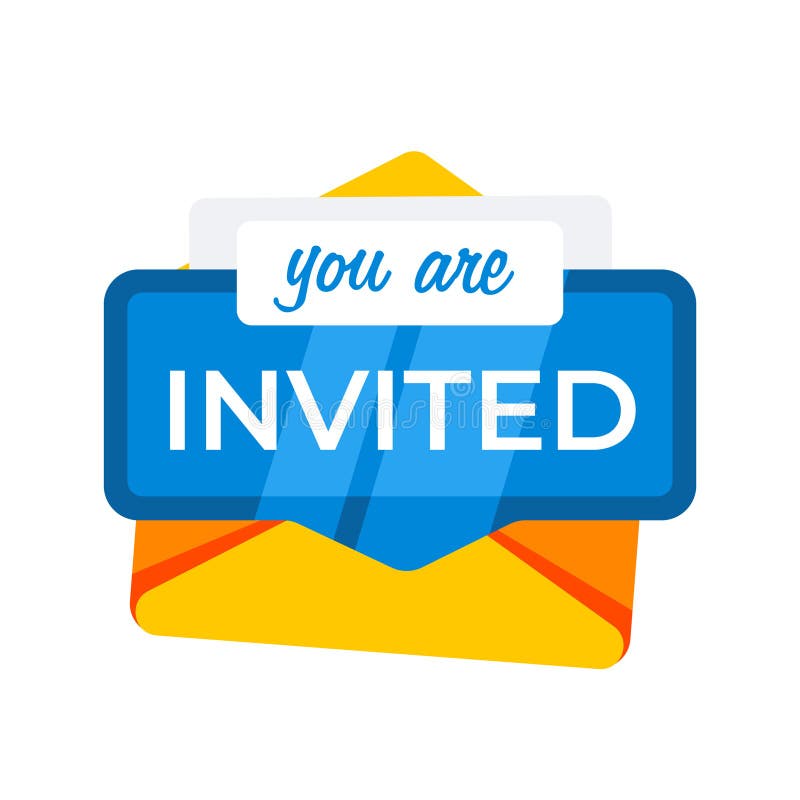 You are Invited Envelope Letter. Vector Illustration Stock Vector ...