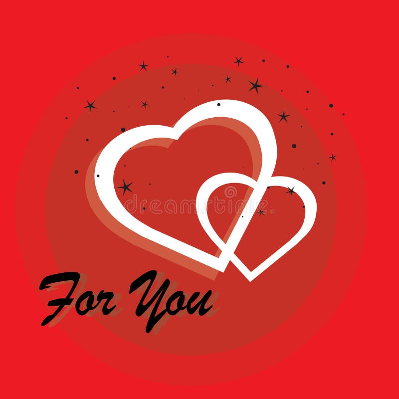 For You Logo Design Calligraphy Lettering Vector Illustration Stock ...