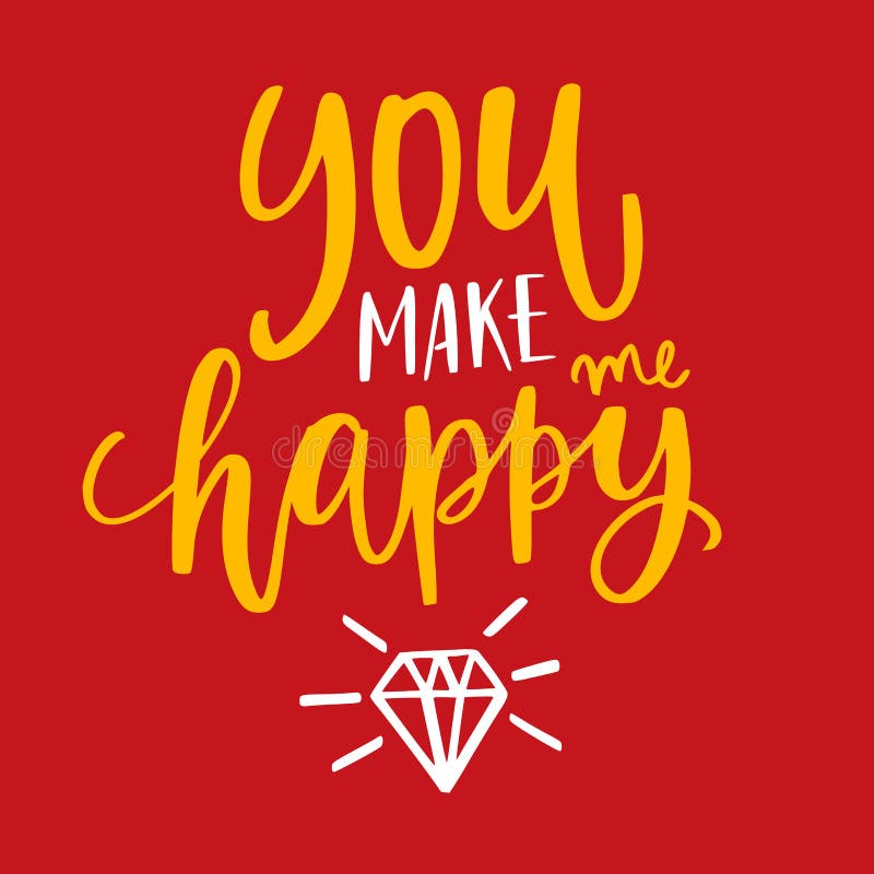 You Make Me Happy Stock Illustrations – 601 You Make Me Happy Stock ...