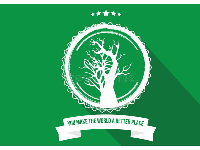 You Make the World a Better Place Stock Vector - Illustration of ...