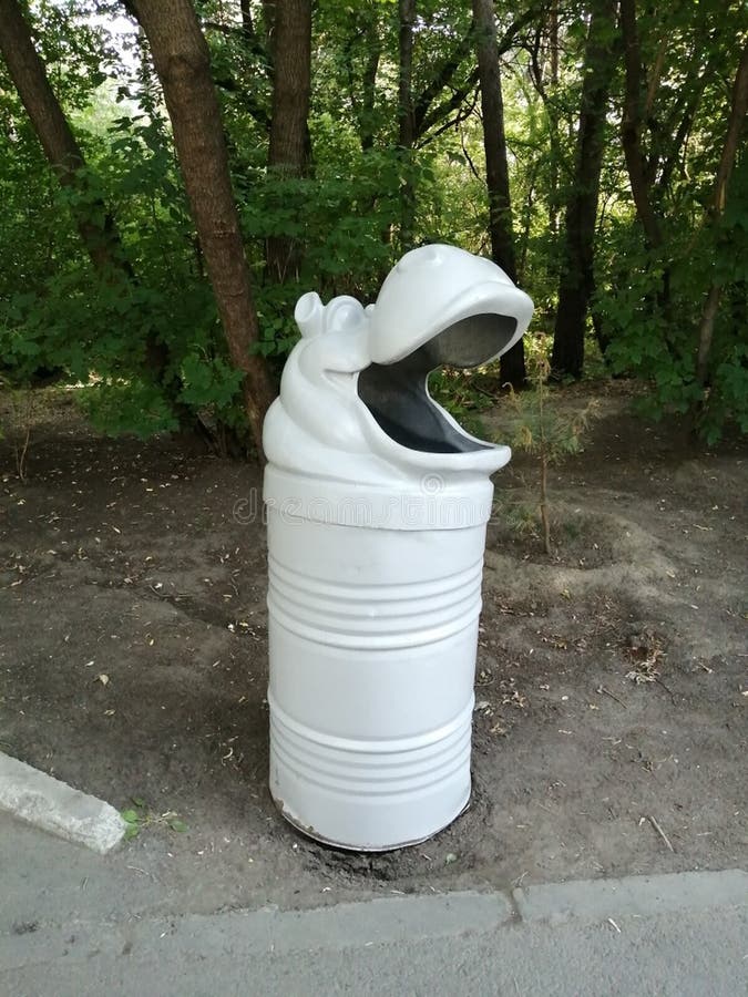 And You Might Think that this is a Trash Can Stock Photo - Image of ...