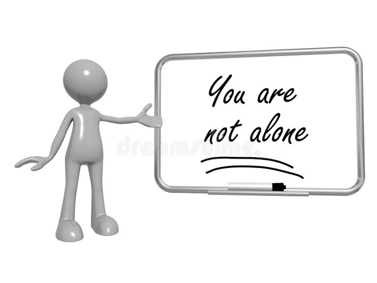 You Not Alone Stock Illustrations – 433 You Not Alone Stock ...