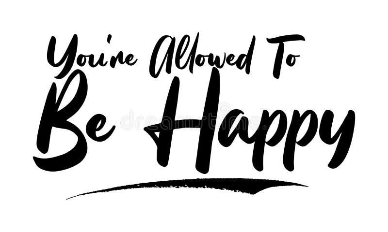 For You Bold Text Typography Lettering Vector Design Quote Stock Vector ...