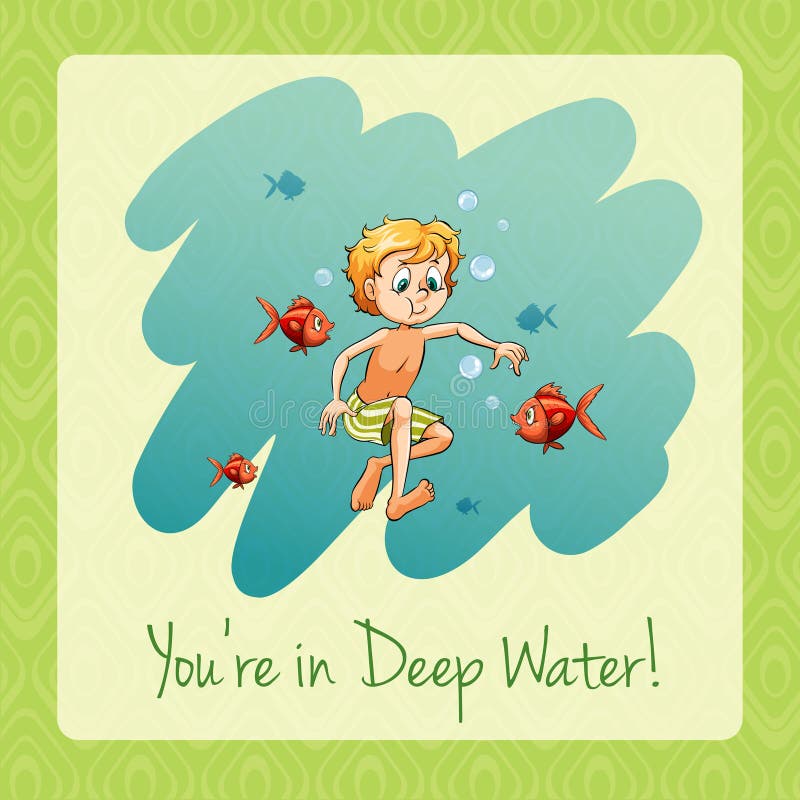 Water Idiom Stock Illustrations – 101 Water Idiom Stock Illustrations ...