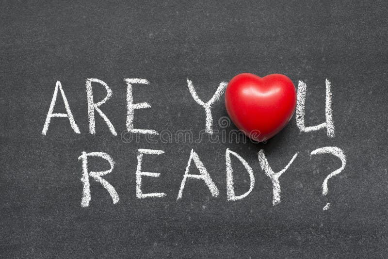 Are you ready stock image. Image of phrase, planning - 53337769