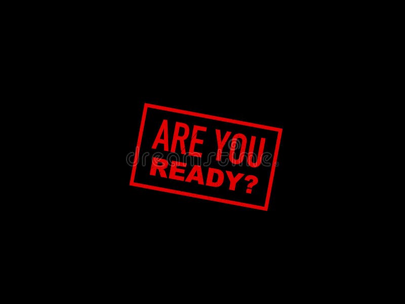 Ready To Use Red Stamp Text Stock Vector - Illustration of ready ...