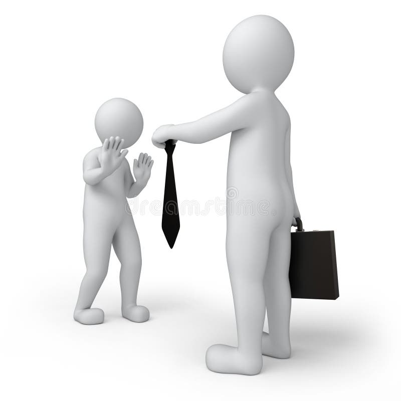 Are You Ready To Be the Boss? Stock Illustration - Illustration of ...