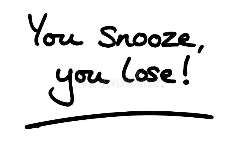 Snooze Concept Stock Illustrations – 771 Snooze Concept Stock ...