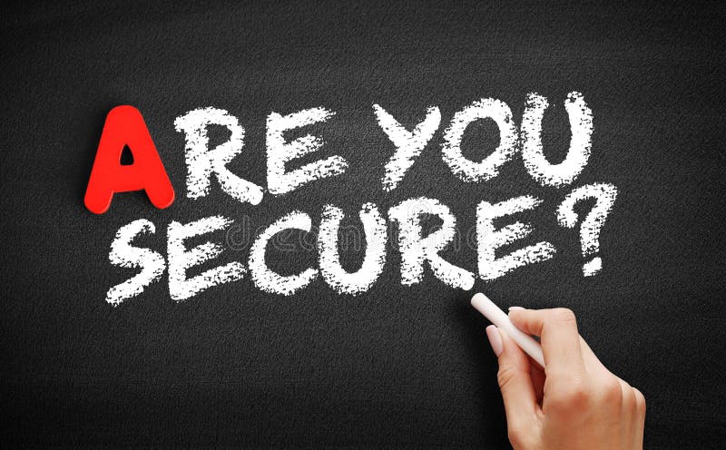 For SURE Text Written on Green School Board Stock Image - Image of ...