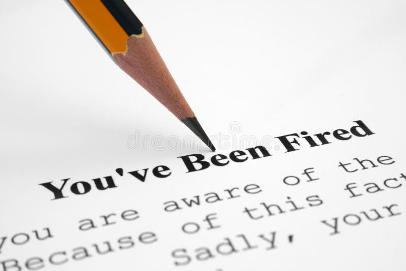Letter of resignation stock image. Image of dismissal - 22179667