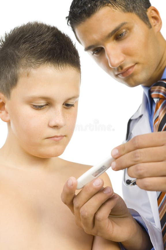 You ve got fever stock photo. Image of caucasian, closeup - 3462922