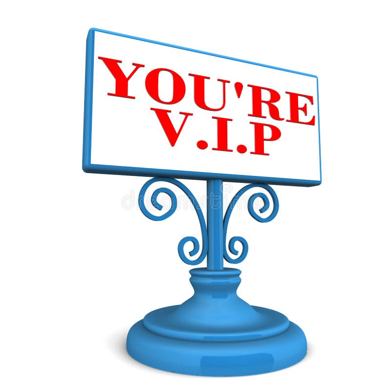 VIP ribbon stock vector. Illustration of glamour, member - 50726328