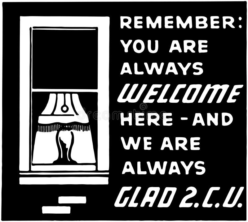 You are always Welcome at stock illustration. Illustration of salesman ...