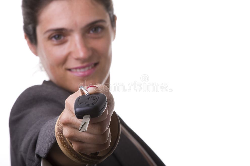 You win a car stock photo. Image of happy, business, auto - 6240384