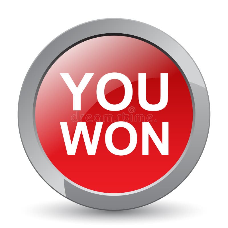 You Won Stock Illustrations – 583 You Won Stock Illustrations, Vectors ...