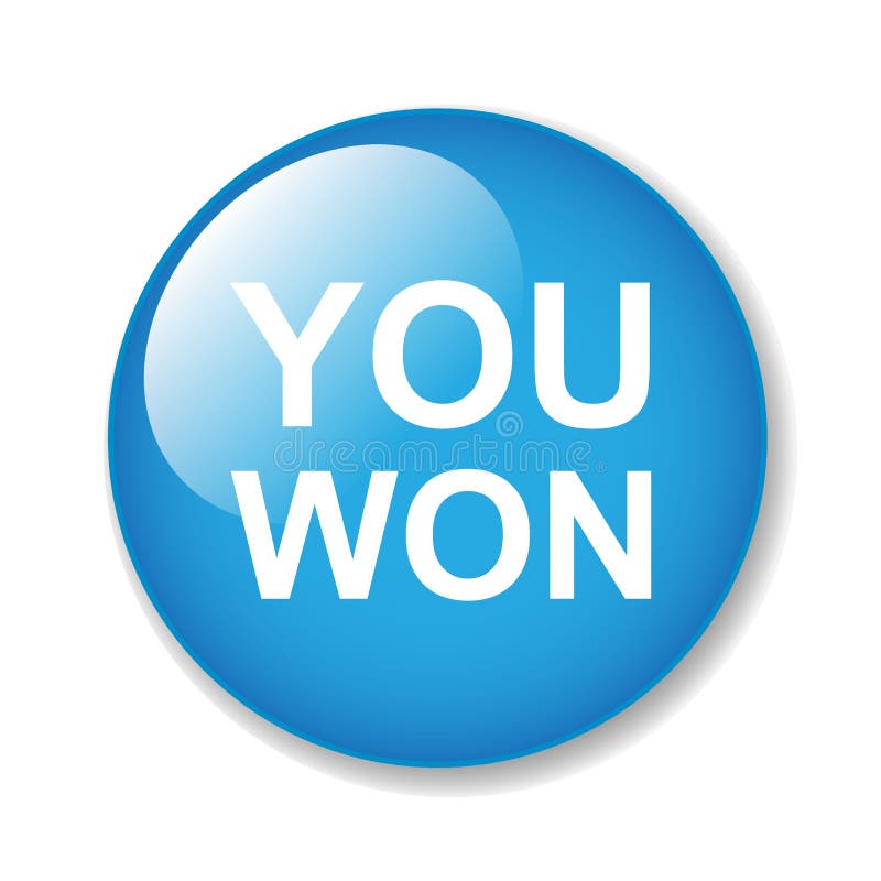 You won stock illustration. Illustration of clearance - 123024183