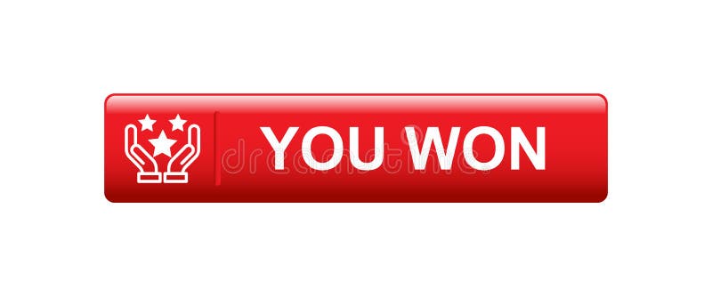 You won stock illustration. Illustration of background - 123022043