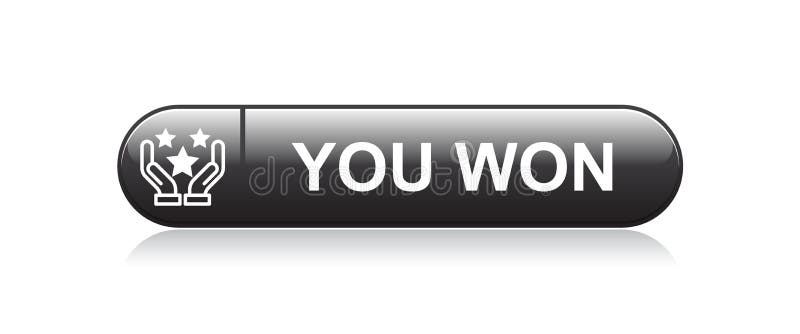 You won stock illustration. Illustration of competing - 123022655